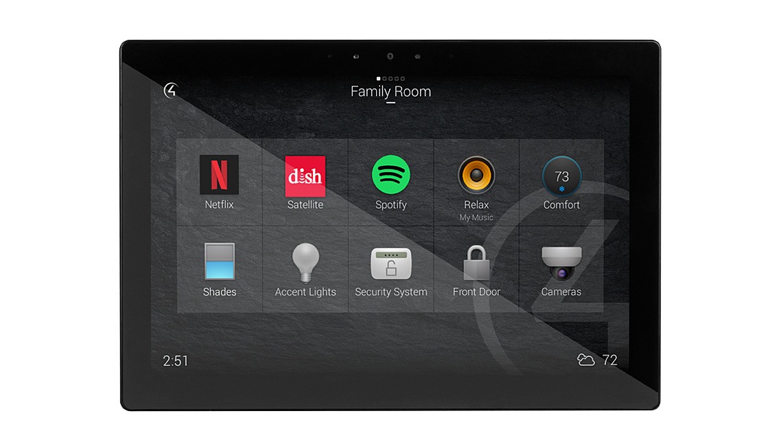 Control4 T4 10 Inch In-wall Touch Screen | Control4 UK