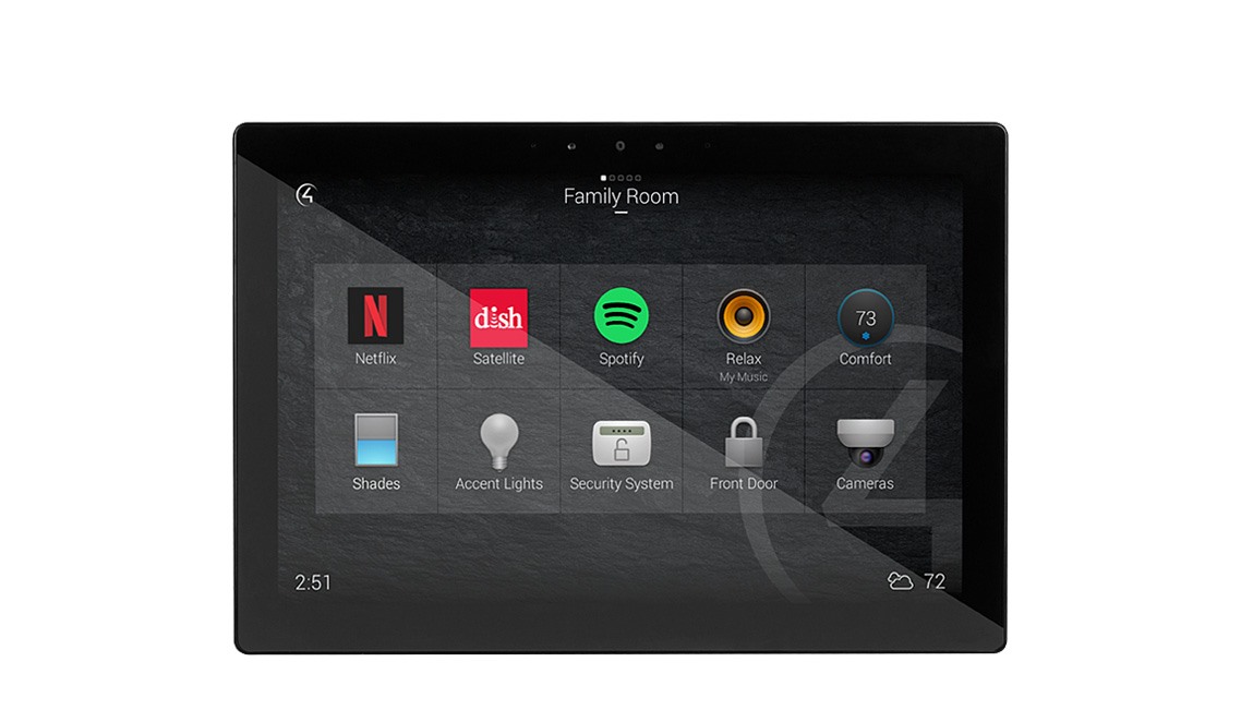 Control4 T4 8 Inch In-wall Touch Screen | Control4 UK
